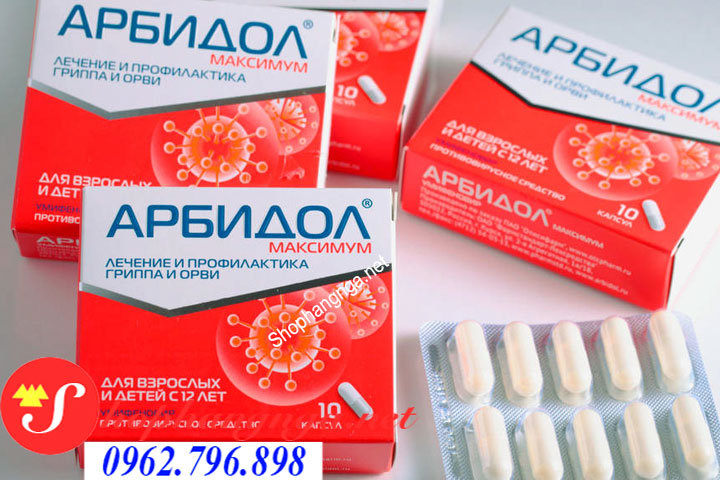 Thuốc Arbidol Chính Hãng Của Nga, Giá Tốt